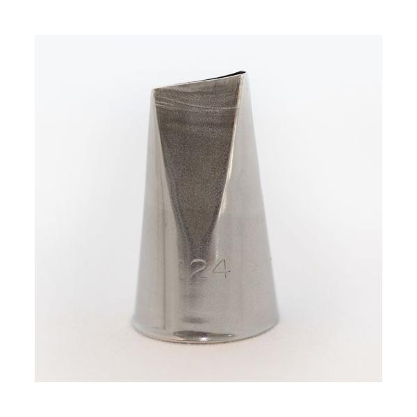 TUBE No.124サイズ： 中型（カプラーは（大）を使用）底径：25mm幅： 14.5mm長さ： 3mm高さ： 43.5mm材質：ステンレス原産国：韓国素敵な作品をめざすあなたのお手元に。繊細な模様が描ける口金です。水気がある状態で放置...