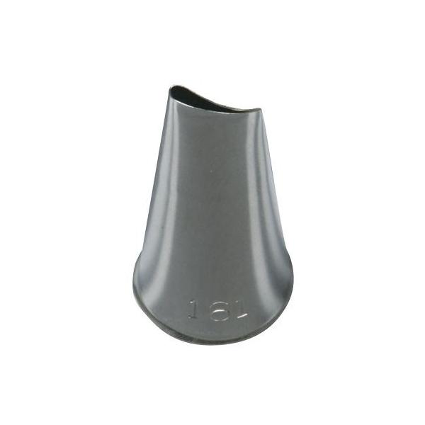 。..。.：*・゜ ゜.+° ゜+.゜ *+：。.。 。.。：+* .。*゜+.*.。 ゜+..。*゜+ 花びら、ドレープなどを絞る口金。TUBE No.161サイズ： 小型（カプラーは（小）を使用）底径：18mm幅： 8.7mm長さ： 2...