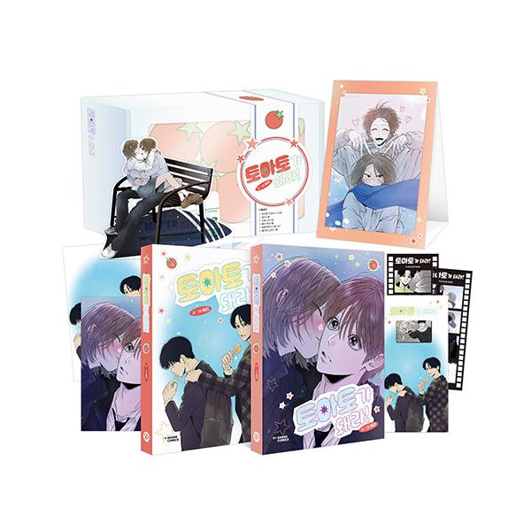 ※韓国語で書かれています。★特装版構成★・単行本5〜6巻・パッケージボックス・紙フレーム1種・印刷写真1枚・クリアスタンド1種・フィルムブックマーク2種・ブックマークホルダー1種・ポストカード2種.。・★本の内容★+°*.。まんが近寄りがた...