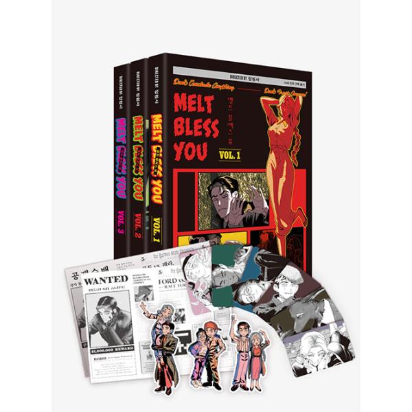 ※この本は韓国語で書かれています。★限定セット構成★・単行本1〜3巻■1〜3巻 初版付録・フォトカード3種・ポスター3種■セット限定特典・フォトカード6種・リムーバブルステッカー3種・コンセプト新聞（英韓両面）1種.。・★本の内容★+°*....