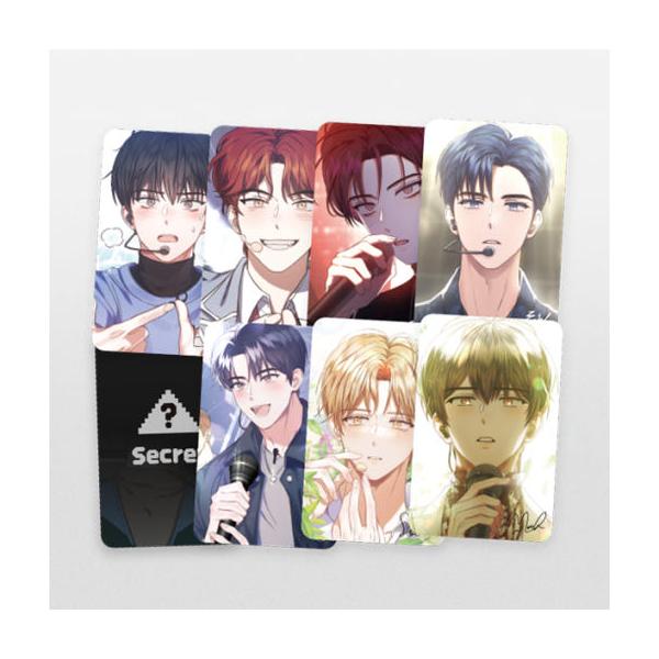 人気ウェブまんが『デビューできないと死ぬ病気にかかってしまいました』グロー フォトカード vol.1 8種セット韓国 公式グッズ■ 構　成：フォトカード8種■ 素　材：PAPER■ サイズ：55*85mm■ 製造国：韓国■ 製造社：KWブックス