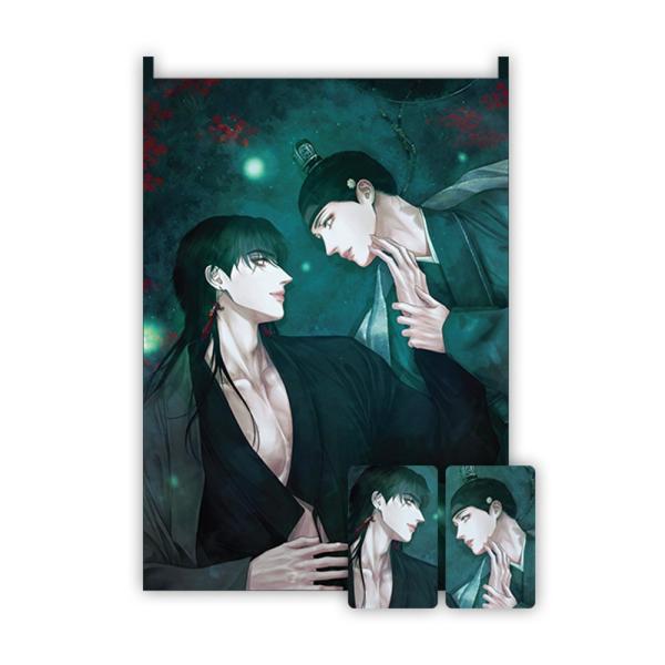 【発売日：2025年11月20日】人気ウェブまんが『鬼夜曲~闇に響く亡霊の唄~』シフォン ポスター韓国 公式グッズ■ 構　成：シフォン ポスター+フォトカード2種■ サイズ：500*700mm■ 製造国：韓国■ 製造社：MOFUN