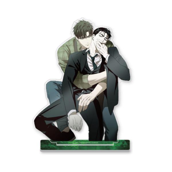 【発売日：2024年05月15日】韓国 コミック グッズ『緑色鐫像：夢裏 Under The Green Light』バックハグ アクリルスタンド（公式グッズ）■ 材　質：ACRYLIC■ サイズ：122*157mm■ 製造社：MOFUN■...