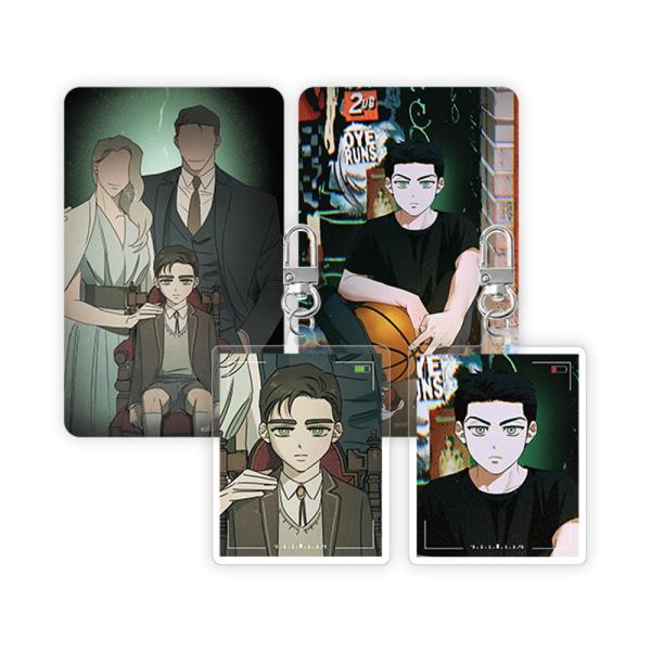 【発売日：2024年10月15日】人気ウェブまんが『緑色の下』SD アクリルキーリング セット（2種類から一つ選択）韓国 公式グッズ■ 構　成：キーリング（2種類から一つ選択）+フォトカード2種■ 素　材：ACRYLIC、PAPER■ サイ...