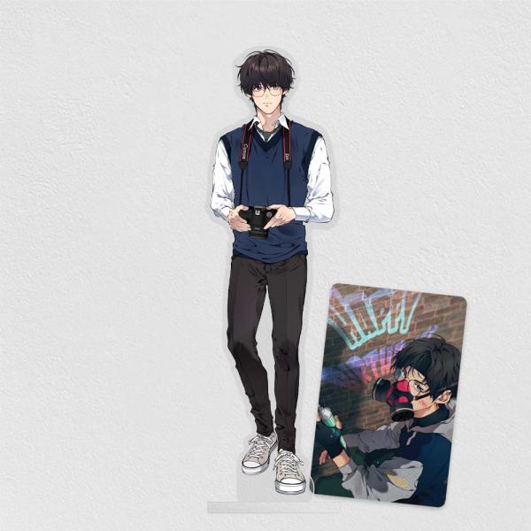 人気コミック『クラウド』 ハヌル アクリルスタンド韓国 公式グッズ※保護フィルムが貼っておりますので、はがしてからご使用・組み立てしてください■ 素　材：ACRYLIC■ サイズ：5*17.2cm■ 製造国：韓国■ 製造社：アブアスタジオ