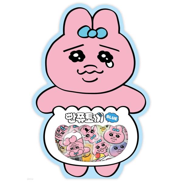 スマートフォン、ワイヤレスイヤホン、ノートパソコンなどどこにでも可愛くぴたっと貼れる「おぱんちゅうさぎ」カートゥーンステッカーです。柔らかいジェリーのような半透明素材で、どんな場所にもぴったりマッチします。24枚（12の絵柄×2）入りでピン...