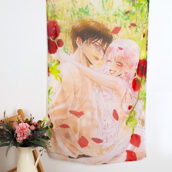 人気ウェブまんが『セイレン〜悪党と契約家族になった〜』シフォンポスター韓国 公式グッズ■ サイズ：700*1500mm■ 素　材：POLYESTER■ 製造国：韓国■ ブランド：ピープル＆ストーリー（自社製商品）