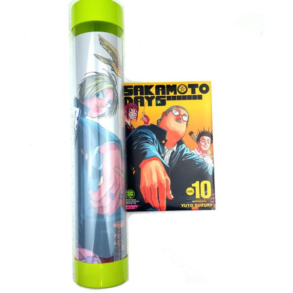 ※この本はタイ語で書かれています。※タイ版のSAKAMOTODAYS10巻　Special cover※※単行本＋スペシャルカバー＋A3ポスター＋はがきつき※韓国書店経由で輸入しています。単行本サイズ：約12.5×17.5cm*.。・:*・...