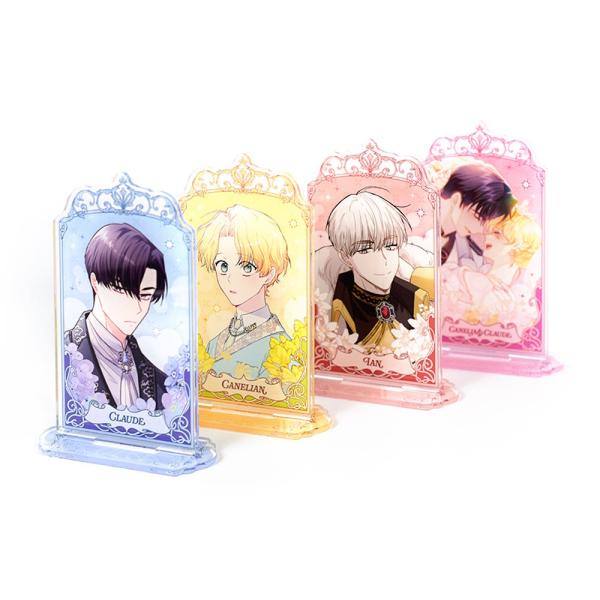 人気ウェブまんが『我慢してください、大公様』アクリルスタンド（4種類から一つ選択）韓国 公式グッズ■ 構　成：アクリルスタンド1種■ 素　材：ACRYLIC■ サイズ：71*127mm■ 製造社：Soone contents■ 製造国：韓国...