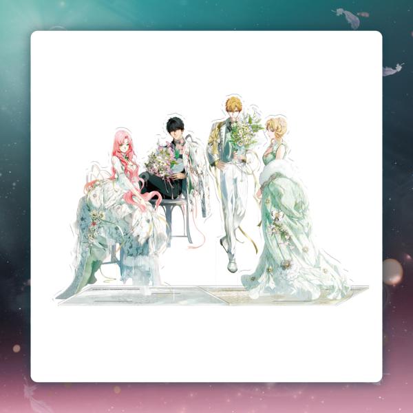 【発売日：2025年04月10日】人気ウェブコミック『ある継母のメルヘン』アクリルスタンド（2種類から一つ選択）韓国 公式グッズ■ 原産国：韓国■ サイズ：画像参照■ 製造社：Toonique■ 選　択：1.シュリー＆ノラ2.ジェレミー＆オハラ