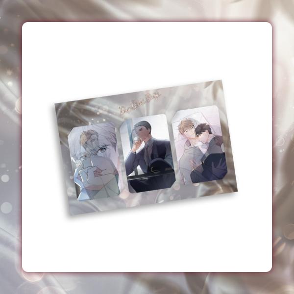 【発売日：2025年01月02日】人気ウェブコミック『BOSS・B・BABY』レンチキュラーフォトカードSET韓国 公式グッズ■ サイズ：55*85mm■ 製造社：Toonique■ 製造国：韓国