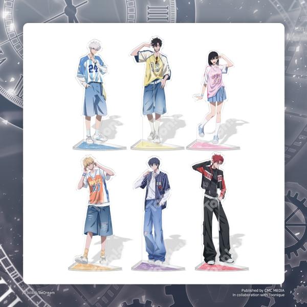 人気中国アニメーション『時光代理人』アクリルスタンド（6種類から一つ選択）韓国 公式グッズ■ 構　成：アクリルスタンド1種■ 原産国：■ サイズ：画像参照■ 製造社：■ 選　択：1.トキ2.ヒカル3.リン4.リウ・シャオ5.ヴェイン6.夏斐