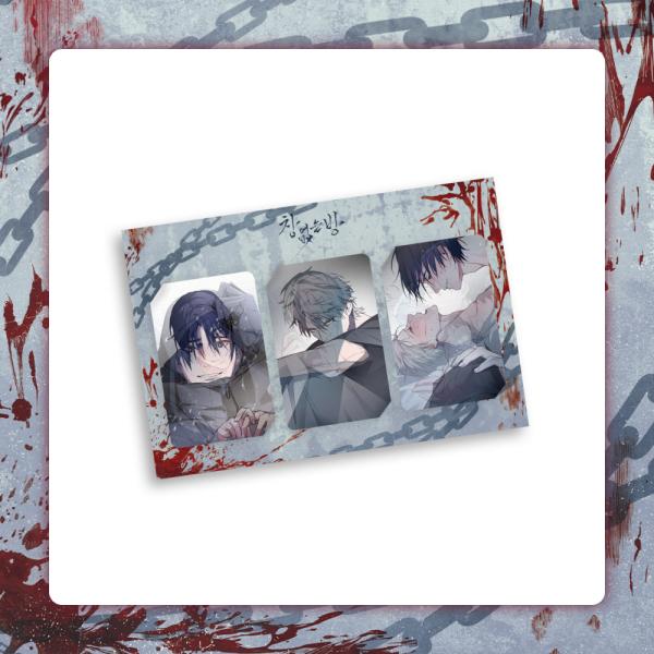 【発売日：2025年01月02日】人気ウェブコミック『窓のない部屋』レンチキュラーフォトカードSET韓国 公式グッズ■ サイズ：55*85mm■ 製造社：Toonique■ 製造国：韓国