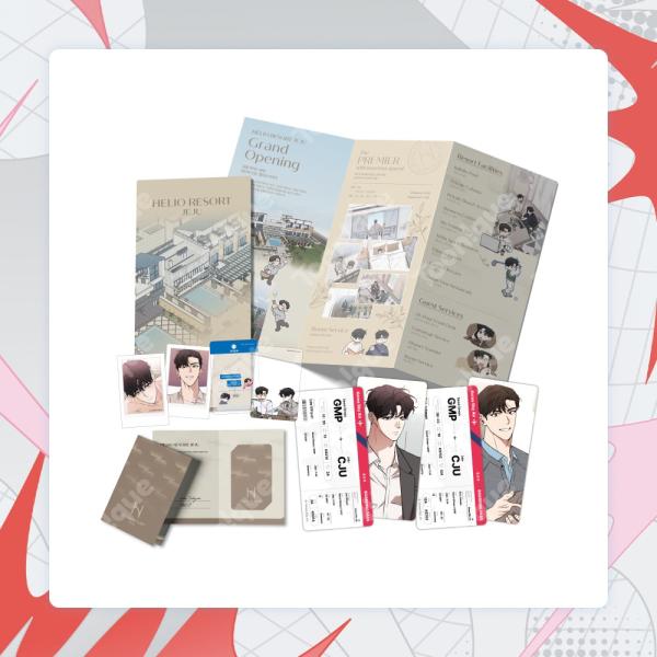 【発売日：2026年07月15日】人気ウェブまんが『Sugar Trap〜キケンな年下くんの甘い罠にご注意！〜』ヘリオリゾート セット韓国 公式グッズ★こちらの商品は2026/6/14PM16時までの予約販売商品です。予約期間以降は発注でき...
