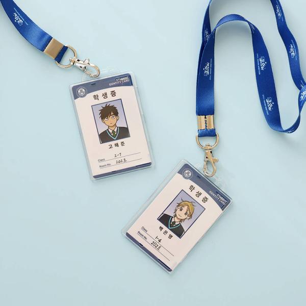 人気ウェブまんが『家がない！』ハンソル高 学生証（2種類から一つ選択）韓国 公式グッズ■ 構　成：学生証+ストラップ+ケース■ サイズ：画像参照■ 素　材：ACRYLIC他■ 製造社：株式会社インナーブース■ 製造国：韓国■ ブランド：WE...