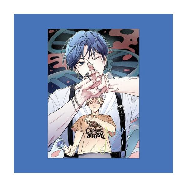 人気ウェブコミック『ワンルームTAさん』ウユニ アイドルポスター（イラストステッカー同封）韓国 公式グッズ■ 構　成：ポスター+イラストステッカー■ サイズ：210*297mm■ 製造社：ユアマナ■ 製造国：韓国