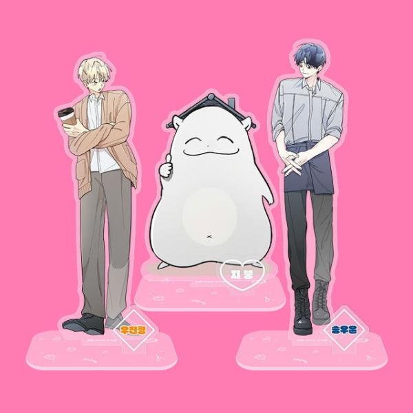 人気ウェブコミック『ワンルームTAさん』アクリルスタンド（3種類から一つ選択）韓国 公式グッズ■ 構　成：アクリルスタンド1種■ サイズ：画像参照■ 製造社：ユアマナ■ 製造国：韓国