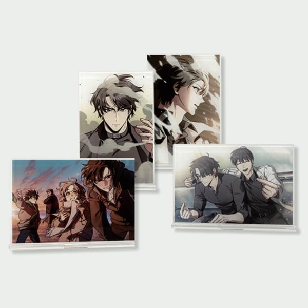 人気ウェブ小説・まんが『全知的な読者の視点から』アクリル プレート（4種類から一つ選択）韓国 公式グッズ■ 構　成：アクリル プレート1種+背景紙■ サイズ：画像参照■ 選　択：1.ドクシャ2.ジョンヒョク3.ジョンヒョク＆ドクシャ4.夕日