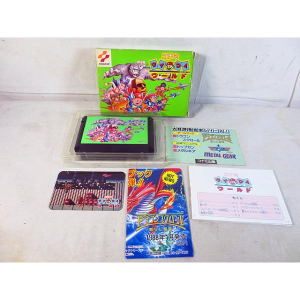 状態　ソフトに目立つダメージはないと思います。箱に痛みがございますが破れ等はございませんが少しはがれがございます。説明書の1ページが破れてございません。写真に写っているものがすべてです。内箱コナミの箱ではございません。管理番号　22252古...