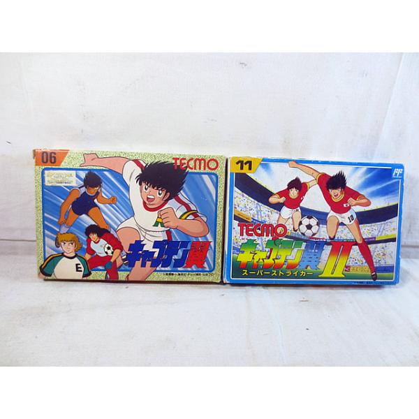 状態　ソフトに目立つダメージはないと思います。箱に痛みはございますが破れ等はございません。キャプテン翼の内箱に割れがございます。写真に写っているものが全てです。管理番号　24467古いため保管時の小傷等はございます。バラ売り、値引き等はでき...