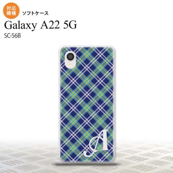 SC-56B Galaxy A22 スマホケース ソフトケース チェック A 青 +アルファベット+:-:+:-:+:-:+:-:+:-:+:-:+:-:+:-:+:-:+:-:+:-:+:-:+:-:+:-:+:-:+:-:+:-:+:-...