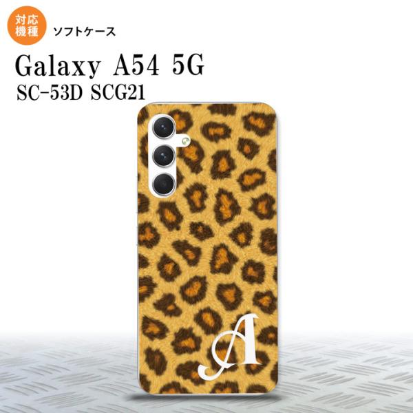 Galaxy A54 5G Galaxy A54 5G スマホケース 背面ケースソフトケース 豹柄 A 茶 +アルファベット+:-:+:-:+:-:+:-:+:-:+:-:+:-:+:-:+:-:+:-:+:-:+:-:+:-:+:-:+:...
