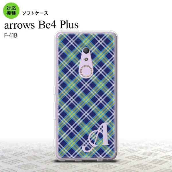 F41B arrows Be4 Plus スマホケース ソフトケース チェック A 青 +アルファベット+:-:+:-:+:-:+:-:+:-:+:-:+:-:+:-:+:-:+:-:+:-:+:-:+:-:+:-:+:-:+:-:+:-:...