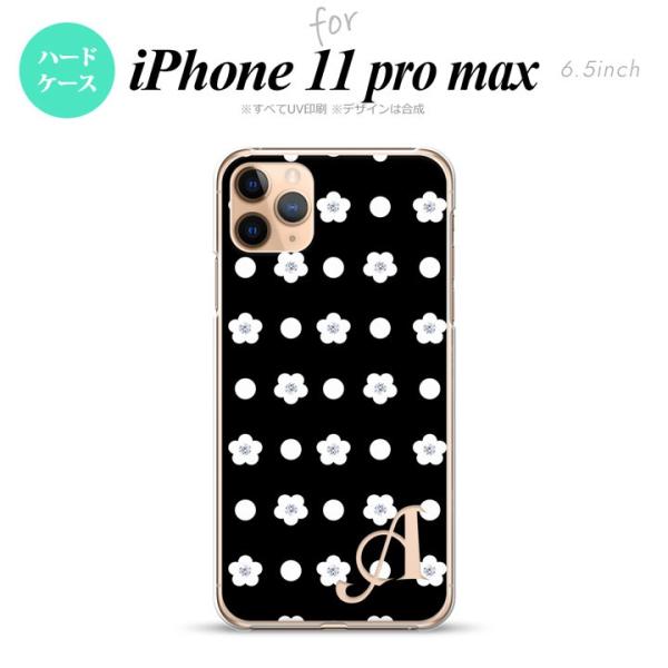 iPhone11ProMax iPhone11pro max スマホケース ハードケース 花柄 ドット 黒 +アルファベット+:-:+:-:+:-:+:-:+:-:+:-:+:-:+:-:+:-:+:-:+:-:+:-:+:-:+:-:+:...