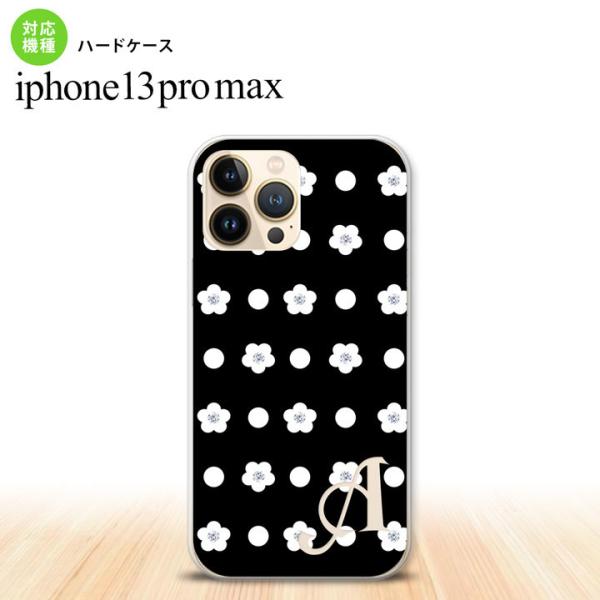 iPhone13ProMax iPhone13Pro Max スマホケース ハードケース 花柄 ドット 黒 +アルファベット+:-:+:-:+:-:+:-:+:-:+:-:+:-:+:-:+:-:+:-:+:-:+:-:+:-:+:-:+:...
