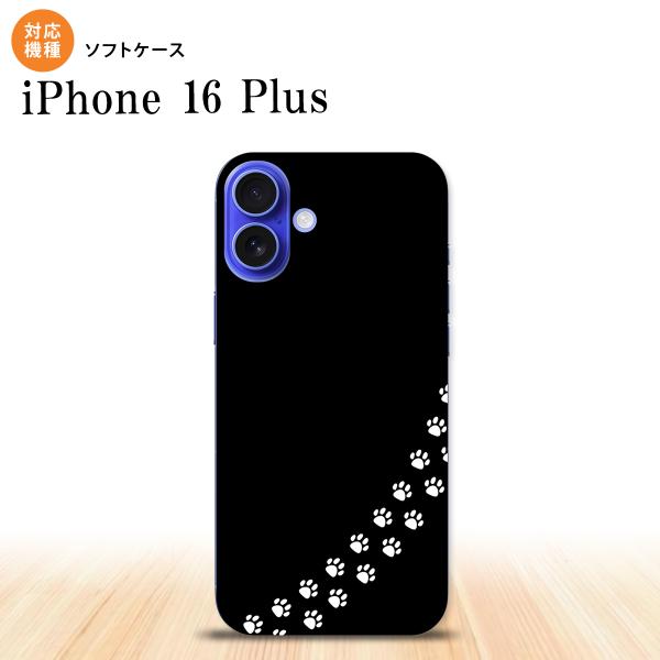 iPhone16 plus iPhone16 plus スマホケース 背面ケースソフトケース 猫 足跡 黒 白+:-:+:-:+:-:+:-:+:-:+:-:+:-:+:-:+:-:+:-:+:-:+:-:+:-:+:-:+:-:+:-:+...