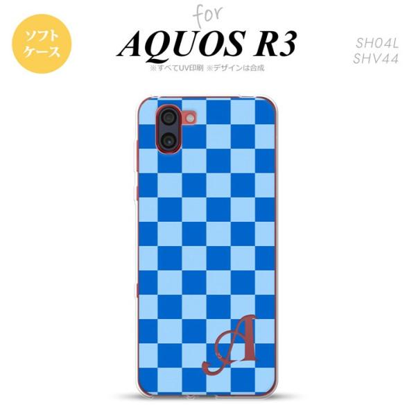 SH-01M AQUOS R3 スマホケース ソフトケース スクエア 青 水色 +アルファベット+:-:+:-:+:-:+:-:+:-:+:-:+:-:+:-:+:-:+:-:+:-:+:-:+:-:+:-:+:-:+:-:+:-:+:-:...