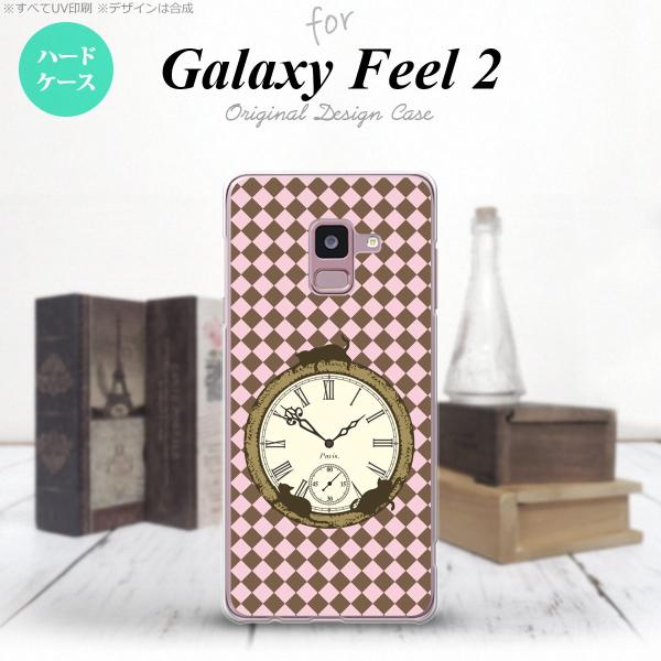 Galaxy Feel 2 ギャラクシー フィール 2 SC-02L スマホケース カバー ハードケース チェック時計 ピンク+:-:+:-:+:-:+:-:+:-:+:-:+:-:+:-:+:-:+:-:+:-:+:-:+:-:+:-:+...