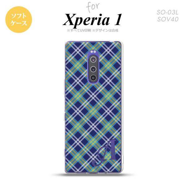 SO-03L SOV40 901SO Xperia 1 スマホケース ソフト カバー チェック A 青 +アルファベット+:-:+:-:+:-:+:-:+:-:+:-:+:-:+:-:+:-:+:-:+:-:+:-:+:-:+:-:+:-:...