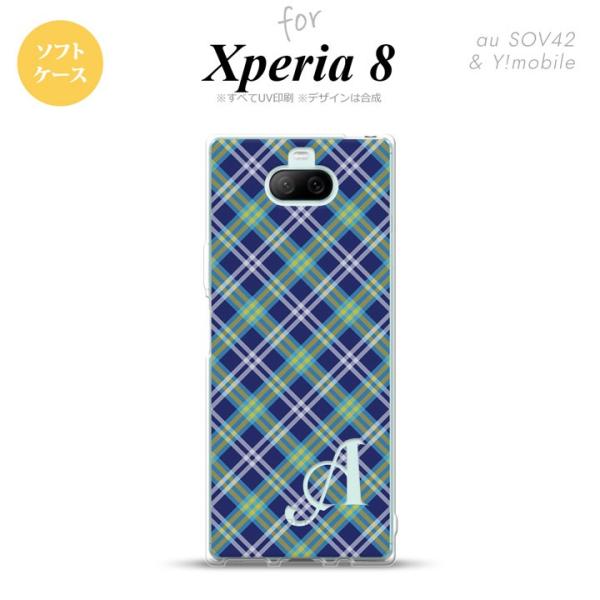 Xperia 8 SOV42カバー ケース ソフトケース チェック A 青 イニシャル+:-:+:-:+:-:+:-:+:-:+:-:+:-:+:-:+:-:+:-:+:-:+:-:+:-:+:-:+:-:+:-:+:-:+:-:+:-:+...