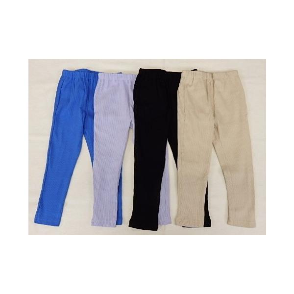 ブリーズの定番スパッツ・パンツ　９分丈シルエットで足元も見ためもすっきり。DAISUKIパンツは通園・通学用にもおすすめです。着回ししやすく、一枚あると便利なアイテムです。●素材　本体部　綿９６%ポリウレタン４%●サイズ参考　９０ｃｍ（２歳...