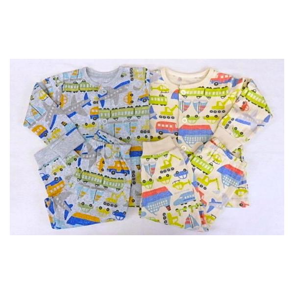 アンパサンド　テレコ素材の前開きパジャマです。●素材　本体部　綿１００％ 　リブ部　綿９７％ポリウレタン３％　●サイズ参考　９０ｃｍ（２歳前後）　１００ｃｍ（３歳前後）　１１０ｃｍ（４〜５歳前後）　１２０ｃｍ（５〜６歳前後）　１３０ｃｍ（６...