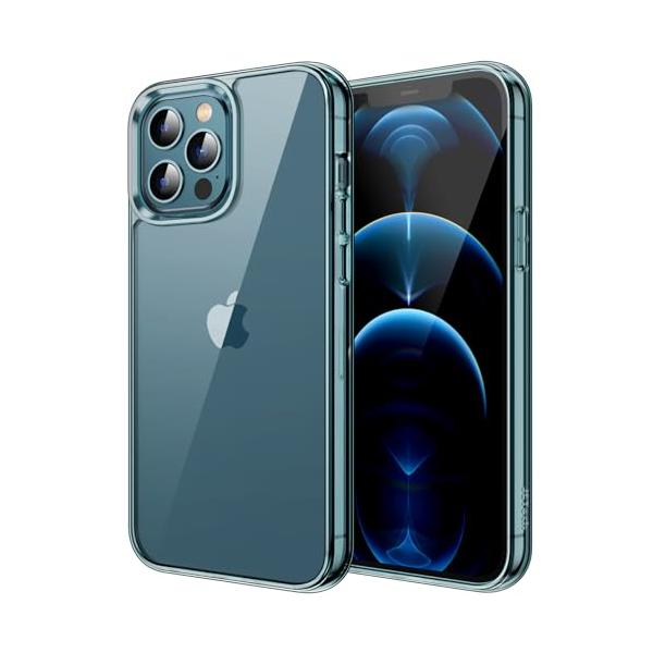 ワイヤレス充電をサポートします。iPhone12 Pro Max 6.7インチ のために専門設計高品質のPCとTPU素材を採用した保護ケースは、軽量でスリムなデザインに優れていますし、HDクリア背面は傷つけを防止できます。内側にある小さなド...