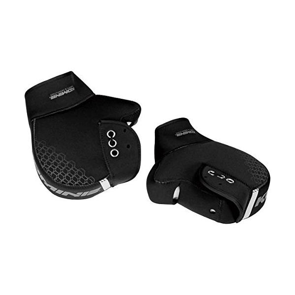 色:ブラック防風保温仕様手首はリブニットカフで暖かさをキープ夜間被視認性を高めるリフレクター付きカバー側面にプラスチックの芯を内蔵、走行風での型崩れを防ぐ