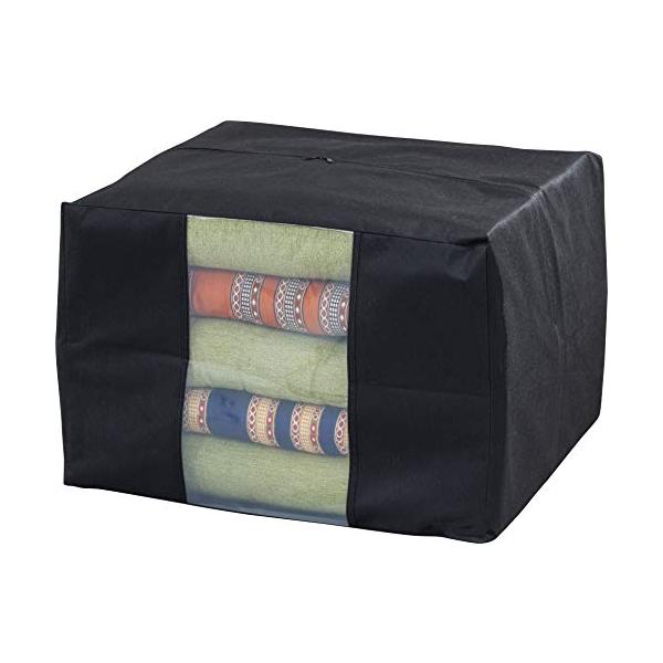 サイズ 約幅61×奥行54×高さ41cm材質 本体:ポリプロピレン抗菌剤練込透明窓:ポリエチレン洗濯はできない収納目安:座布団約4~7枚、銘仙判なら5枚、木綿判なら7枚抗菌防臭しながら座ぶとんを湿気やホコリから守りる