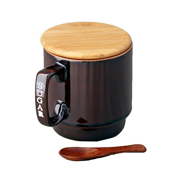サイズ:キャニスター-約直径8.3×高さ8.7cm、フタ-約直径8.5×高さ2cm,スプーン-約幅2.2×奥行き8.2×高さcm素材:本体-陶器,フタ-天然竹・シリコン,スプーン-天然木生産国:陶器-日本,天然竹,シリコン,天然木-中国容量...