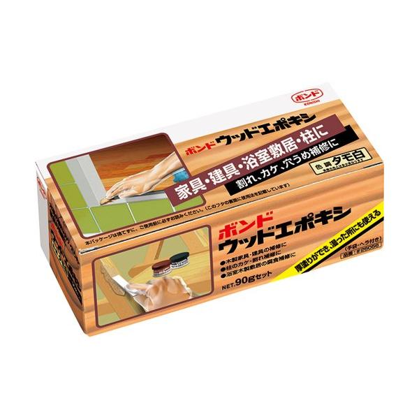 個装形態:箱性状:エポキシ樹脂系2液混合型で耐水性にすぐれ、厚塗りができ湿ったところにも使用可能。補修部肉やせなし。切削可。