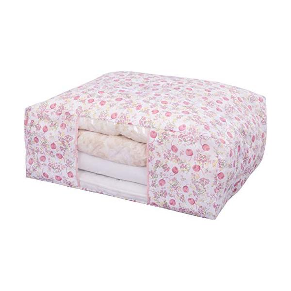 サイズ：約幅96×奥行70×高35cm　　収納目安：ふとん 約2枚 掛け・敷き布団 各1枚