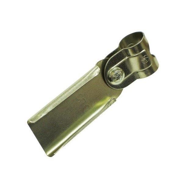 ビニペット端部とアーチパイプをつないで止める専用金具部品です。ボルトナット付メッキ仕上げです。◆メーカー東都興業株式会社