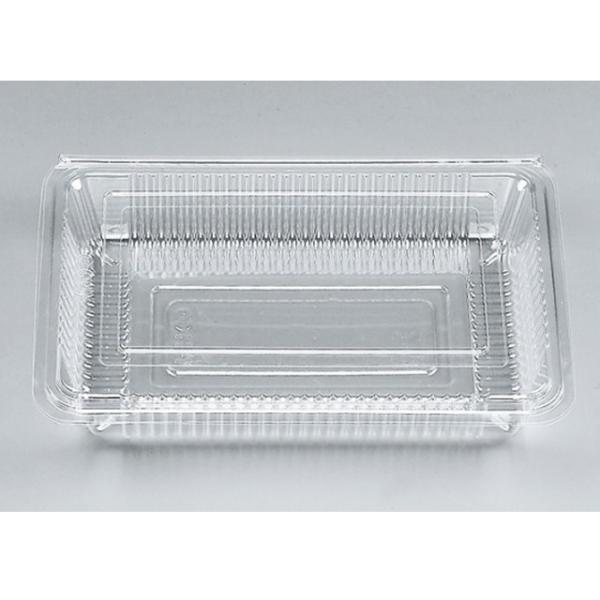 透明度の高い素材を使用しています。野菜などの小分作業にご利用ください。耐熱温度は80度です。規　格：横190ｍm×縦126ｍm×底の高さ31ｍｍ（蓋の高さ2ｍm）入り数：100枚入