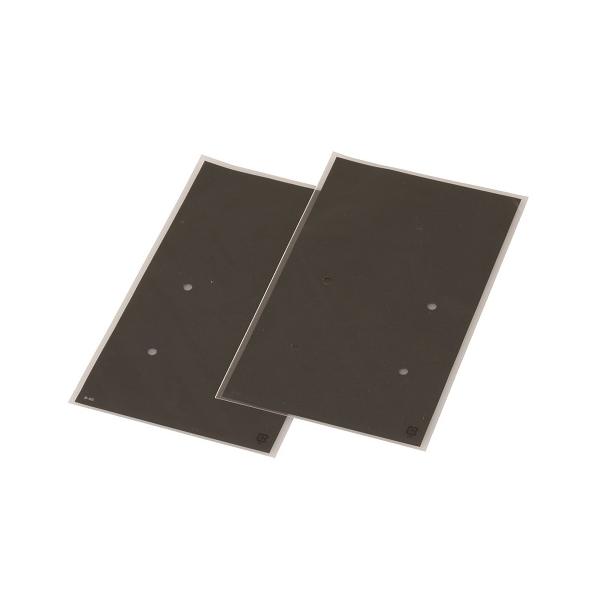 背面黒が商品を際立たせ、高級感と付加価値を演出します。0.025mm厚、4穴　1袋＝100枚入※お届けする商品は「包装資材」となります。中身は含まれません。