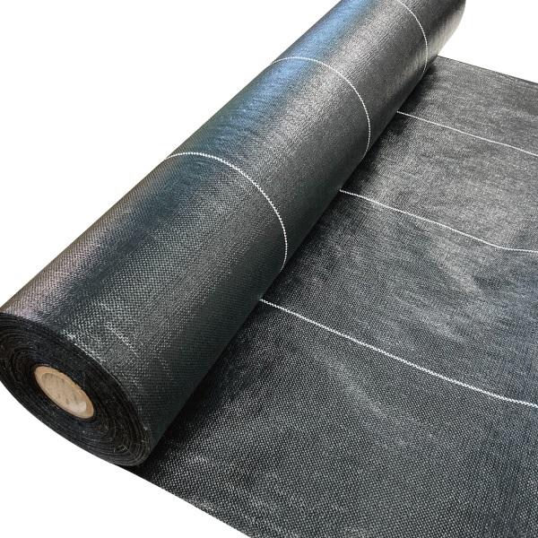 耐候剤配合オリジナル国産強力防草シート「超耐候α（アルファ）」リニューアル新発売！当社通常品のシートに比べ耐候性約３倍！強度UP！25cmごとにライン入り気温高騰により、年々かさむ除草コスト・・長期的に低コストで雑草対策をするなら、防草シー...