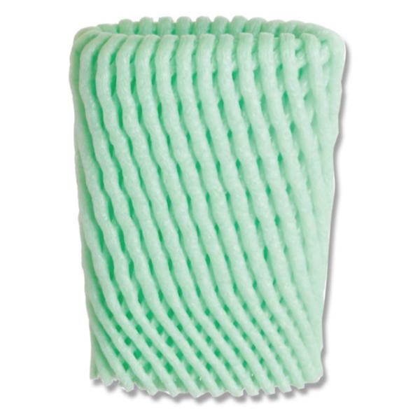 配送などによる振動や衝撃から果実をまもります。ダブル網目100枚入りサイズ　幅 約80ｍｍ×長さ 約110mm材質　　ポリエチレン