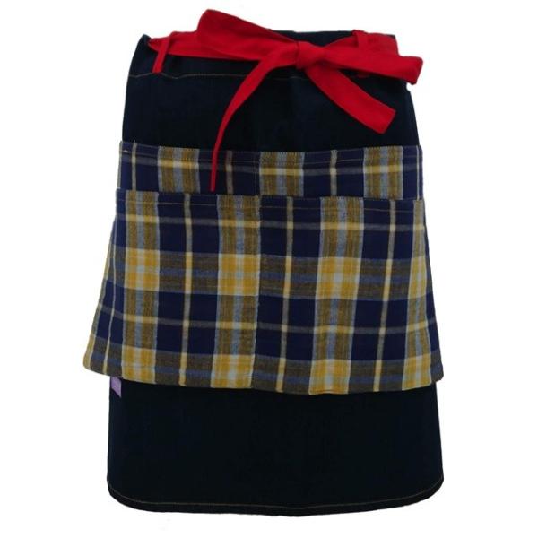 ・農作業を快適にサポート！・機能的な巻きスカート風エプロンです。・前ポケットをあえて縫い付けないことにより、突っ張らず、快適な作業を実現。・ベルトループとホールで紐をしっかり固定・スマホもすっぽり入る後ろポケット付き・便利な吊り下げループつ...