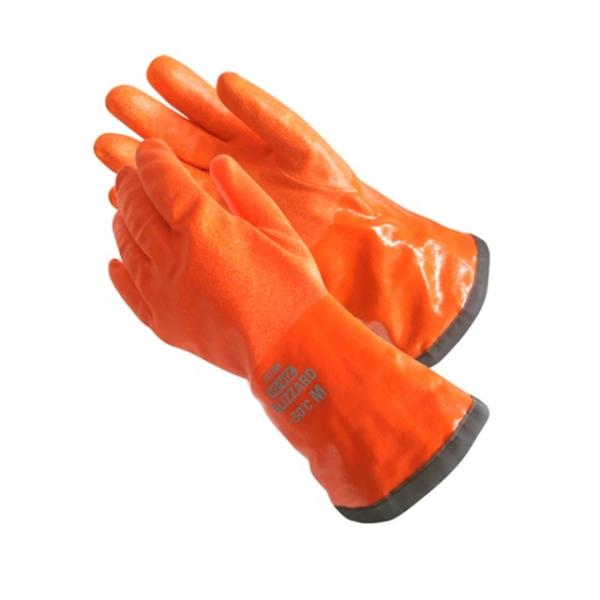 高視認耐油2重防寒手袋。ニトリルなのに-50度でも柔らかい防寒手袋です。高視認性を発揮する蛍光色を採用（ＩＳＯ２０４７１適合）、マークと手首部分は反射機能があり暗所でも視認性を高めています。インナーはラッセルメッシュなので柔らかく常にさらっ...