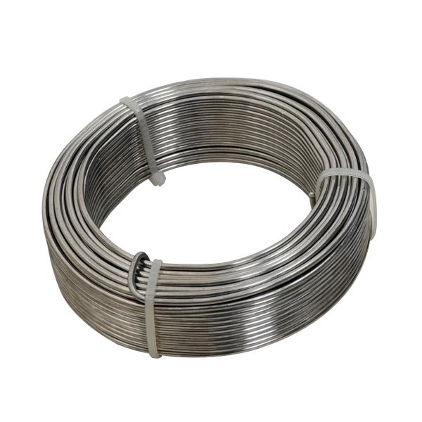 盆栽用・園芸用・工作用などに使用できます。●太さ：2.0mm●重さ：200g●長さ：約22m●白(アルミ色)メーカー：藤原産業株式会社